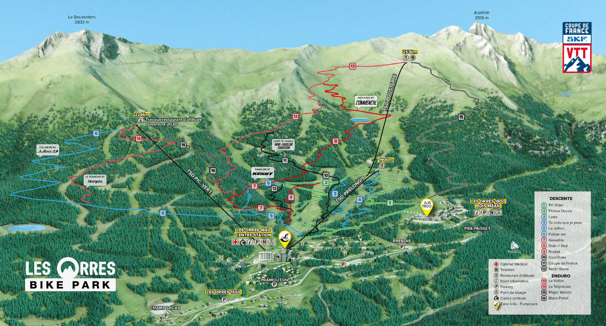 Les Orres BikePark | Reverse Components
